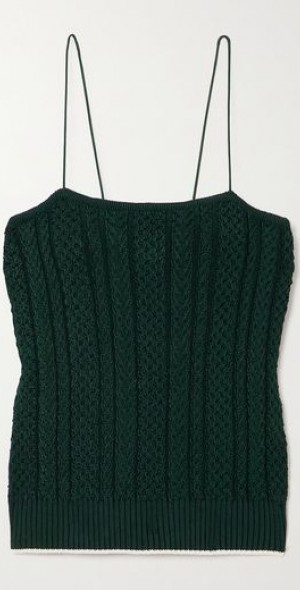 JACQUEMUS - Bela cable-knit camisole