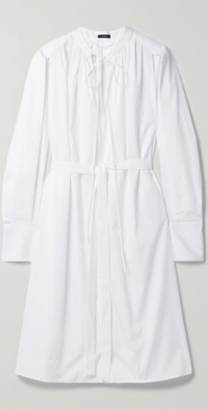 JOSEPH - Penrose cotton-poplin midi dress