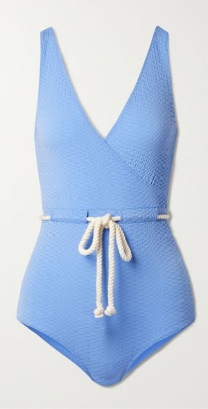 LISA MARIE FERNANDEZ - + NET SUSTAIN Yasmin wrap-effect rope-detailed ...