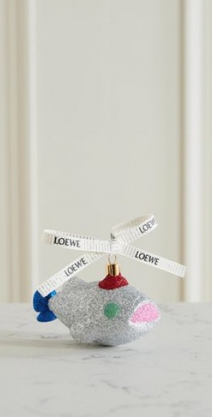 LOEWE - + Suna Fujita Submarine glittered blown glass bauble