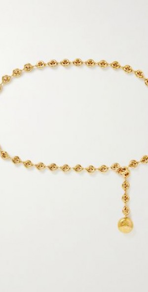 LOEWE - Donut gold-tone chain waist belt