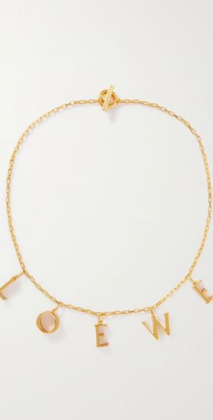 LOEWE - Gold-plated necklace