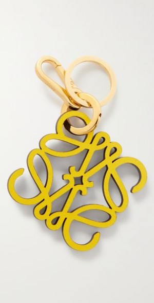 LOEWE - Gold-tone brass keychain