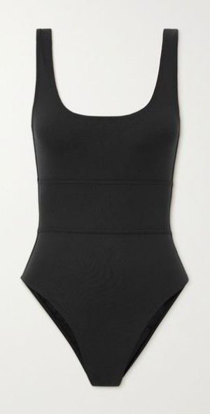 MELISSA ODABASH - Perugia open-back paneled swimsuit