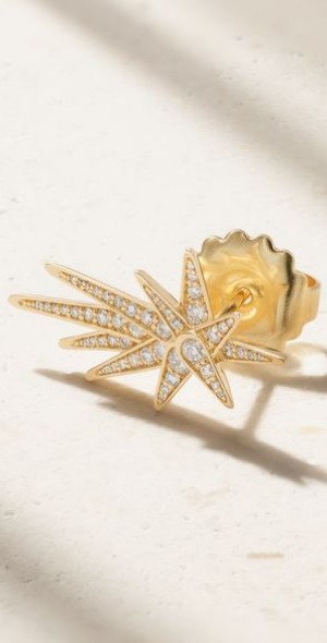 OLE LYNGGAARD COPENHAGEN - Funky Shooting Stars 18-karat gold diamond ...