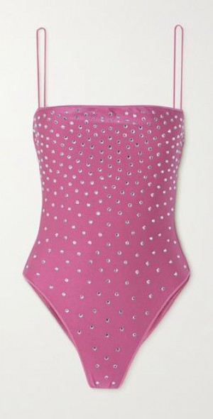 OSÉREE - Crystal-embellished swimsuit