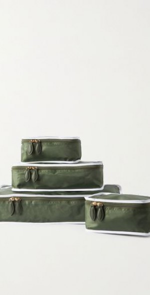 PARAVEL - Set of four recycled-nylon packing cubes