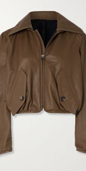 PETAR PETROV - Hero cropped leather jacket