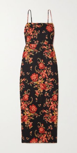 REFORMATION - Frankie floral-print linen maxi dress