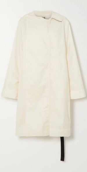 RICK OWENS - Sisyparka oversized hooded padded recycled shell coat
