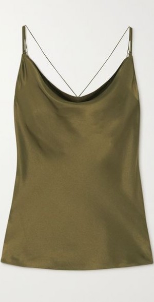 ROKSANDA - Nixie open-back silk-satin camisole