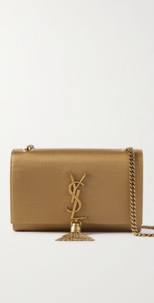 SAINT LAURENT - Kate satin shoulder bag