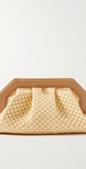 SERAPIAN - Secret raffia clutch