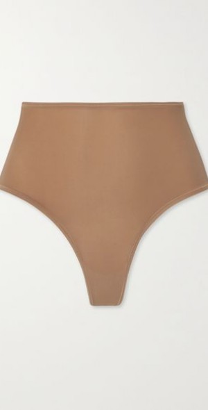SKIMS - Fits Everybody High Waisted thong - Sienna