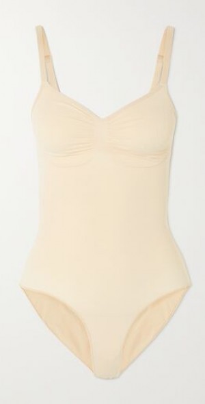 SKIMS - Seamless Sculpt Brief Bodysuit - Sand