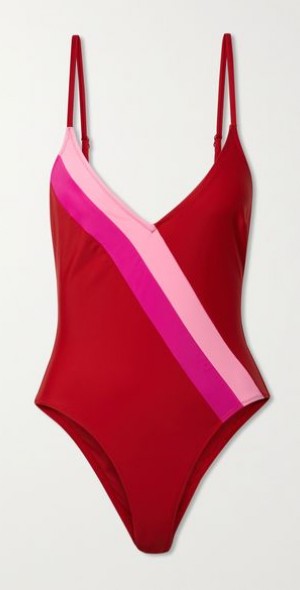SOLID & STRIPED - The Ariel striped swimsuit