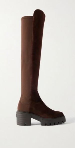 STUART WEITZMAN - 5050 Soho suede knee boots