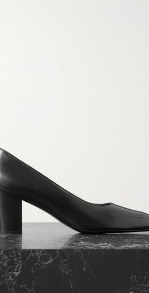 THE ROW - Luisa leather pumps