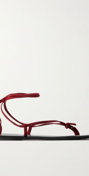 THE ROW - Suede sandals