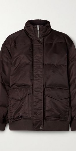 THEORY - Quilted shell jacket