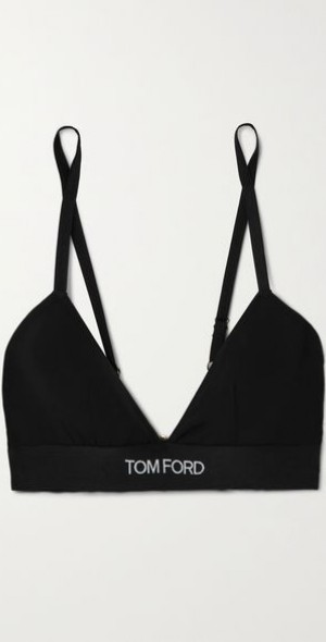 TOM FORD - Stretch-modal jersey soft-cup triangle bra