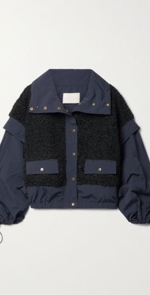 ULLA JOHNSON - Aidan shell and fleece jacket