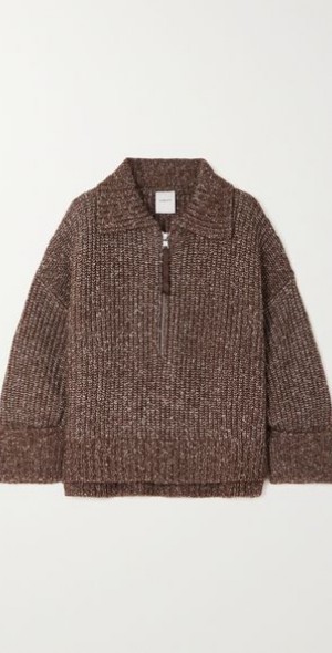 VARLEY - Amelia ribbed-knit sweater