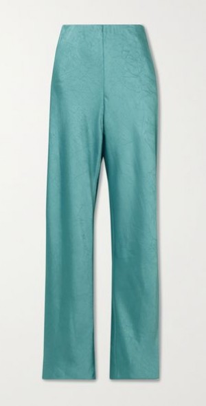 VINCE - Crinkled-satin pants
