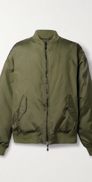 WARDROBE.NYC - Reversible quilted shell bomber jacket