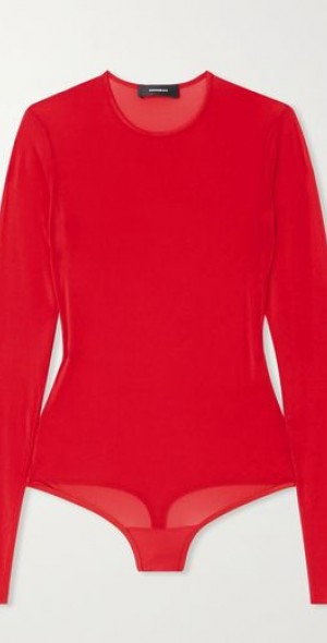 WARDROBE.NYC - Stretch-jersey thong bodysuit