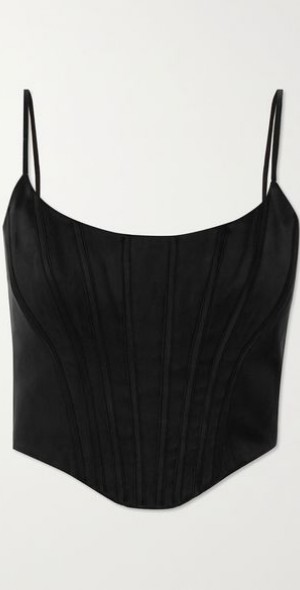 ZIMMERMANN - Silk bustier top