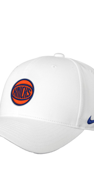 Nike - New York Knicks Rise Unisex NBA Adjustable Cap in White ...