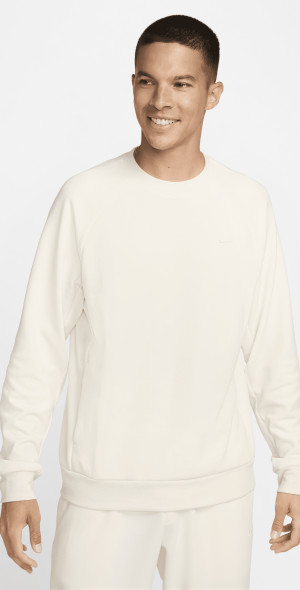 Nike - Men's Primary Fleece Dri-FIT UV Performance Crew in Brown ...