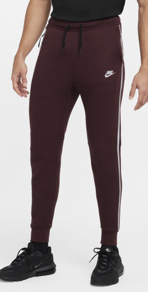 Nike - Men's Tech Fleece Jogger Pants in Red | HQ3747-652