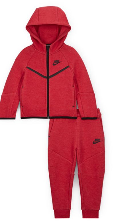 red nike tech