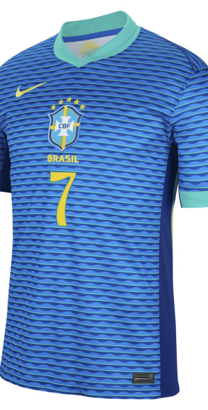 Nike - Vini Jr. Brazil National Team 2024 Stadium Away Men's Dri-FIT ...