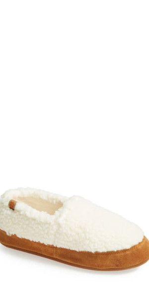 Acorn - Moc Slipper in Buff Popcorn