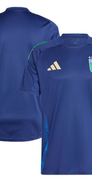 adidas - Men's Navy Italy National Team 2024 AEROREADY Training Jersey at Nordstrom