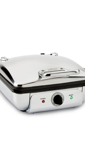 All-Clad - Square Belgian Waffle Maker in Stainless