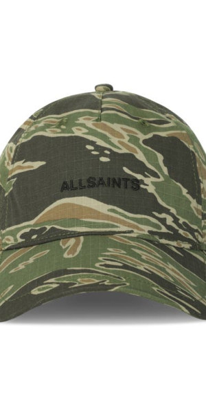 AllSaints - Camo Baseball Cap
