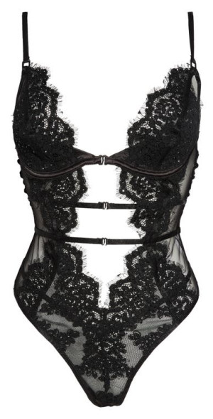 Ann Summers - Starlet Lace Underwire Bodysuit in Black at Nordstrom