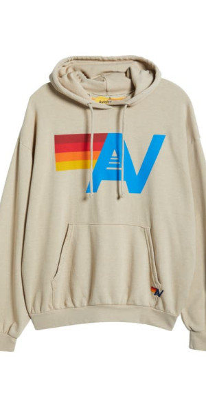 Aviator Nation - Logo Hoodie in Sand