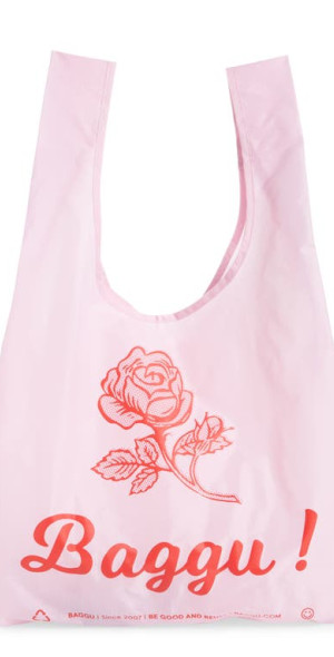 Baggu - ® Standard Logo Ripstop Nylon Tote in Thank You Rose at Nordstrom
