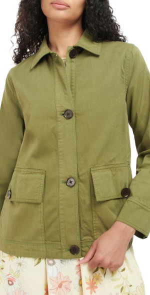 Barbour - Zale Cotton Jacket in Olive Tree