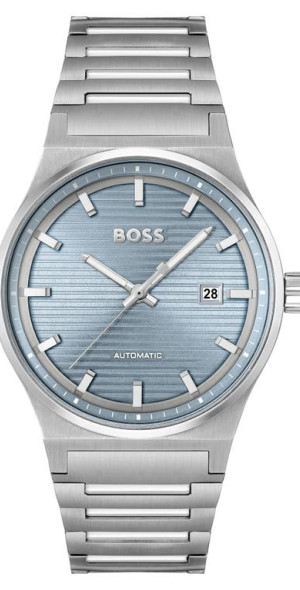 BOSS - Candor Automatic Bracelet Watch in Blue