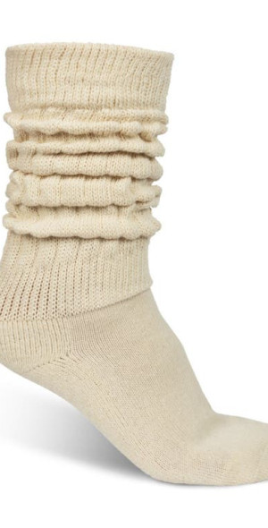 Brother Vellies - Cloud Socks in Ivory