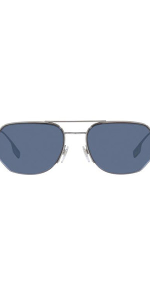 burberry 57mm Aviator Sunglasses in Gunmetal at Nordstrom