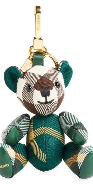 burberry - Thomas Check Bag Charm in Ivy at Nordstrom