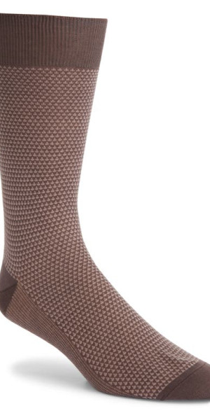 Canali - Micropattern Dress Socks in Purple