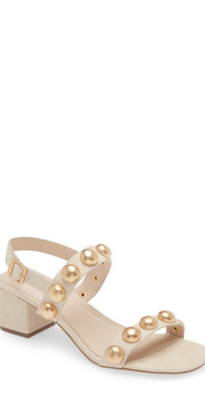 Cecelia New York - Rally Slingback Sandal in Linen Natural